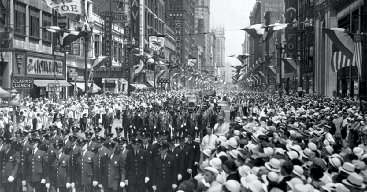 Clevelanders Take To The Streets in 1933