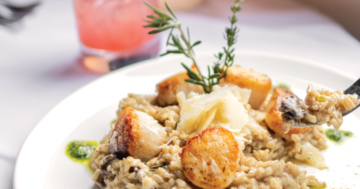 Best Italian: What Makes Luca West's Scallop Risotto a Customer Favorite