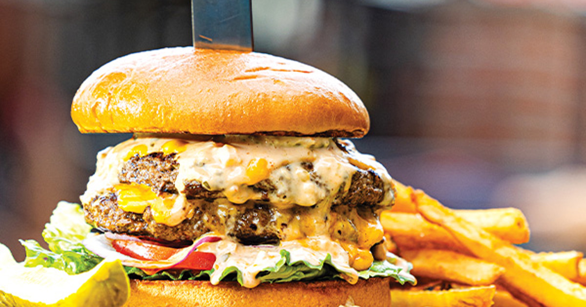 Try an Award-Winning Burger from Gunselman's Tavern