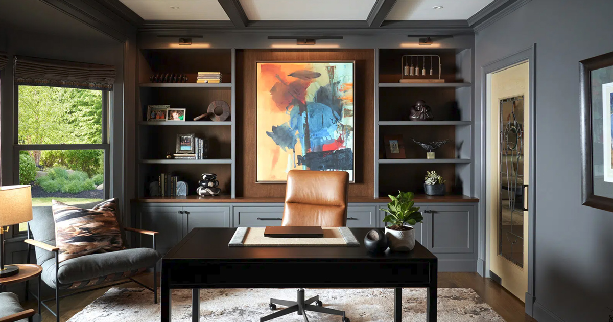 This Color Trend Has Local Interior Designers Embracing the Dark