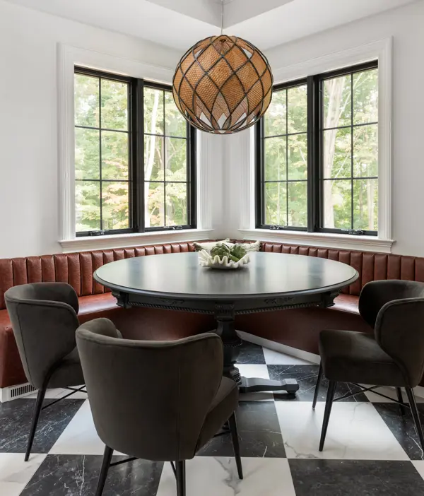 A Chateau-Style Solon Home Gives French-Modern Chic