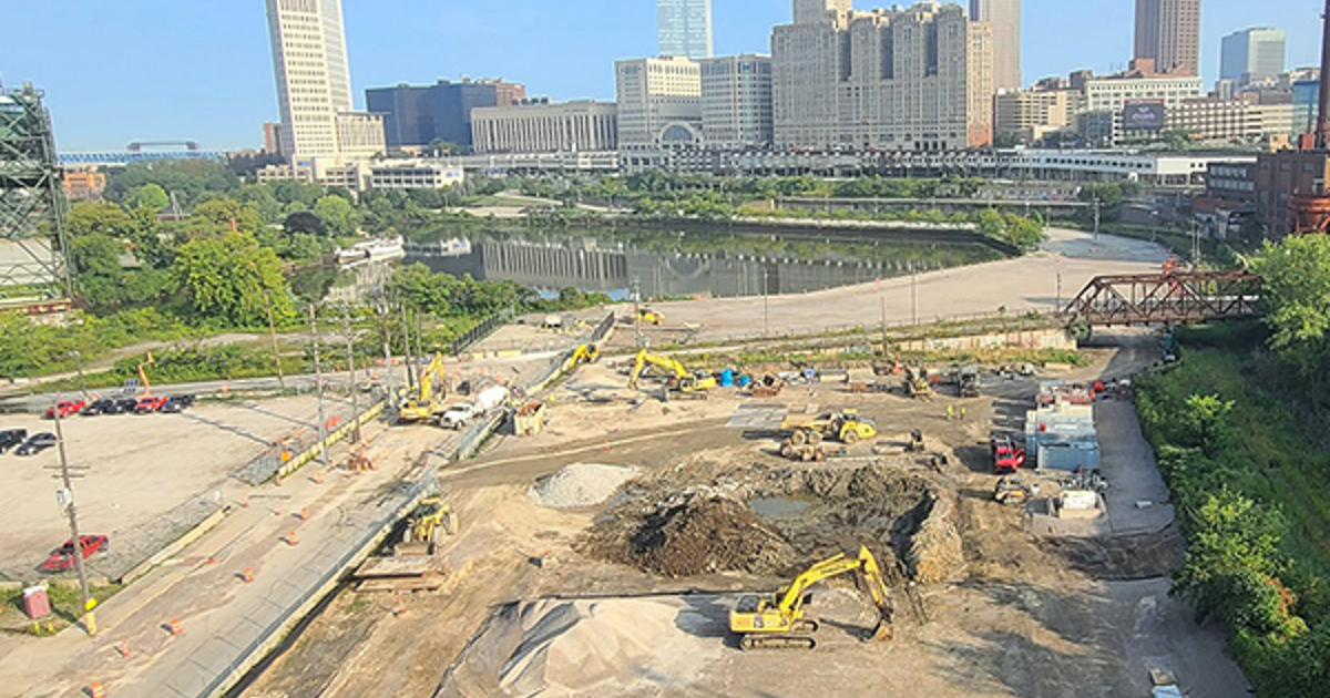 Construction Begins For Bedrock's Downtown Riverfront