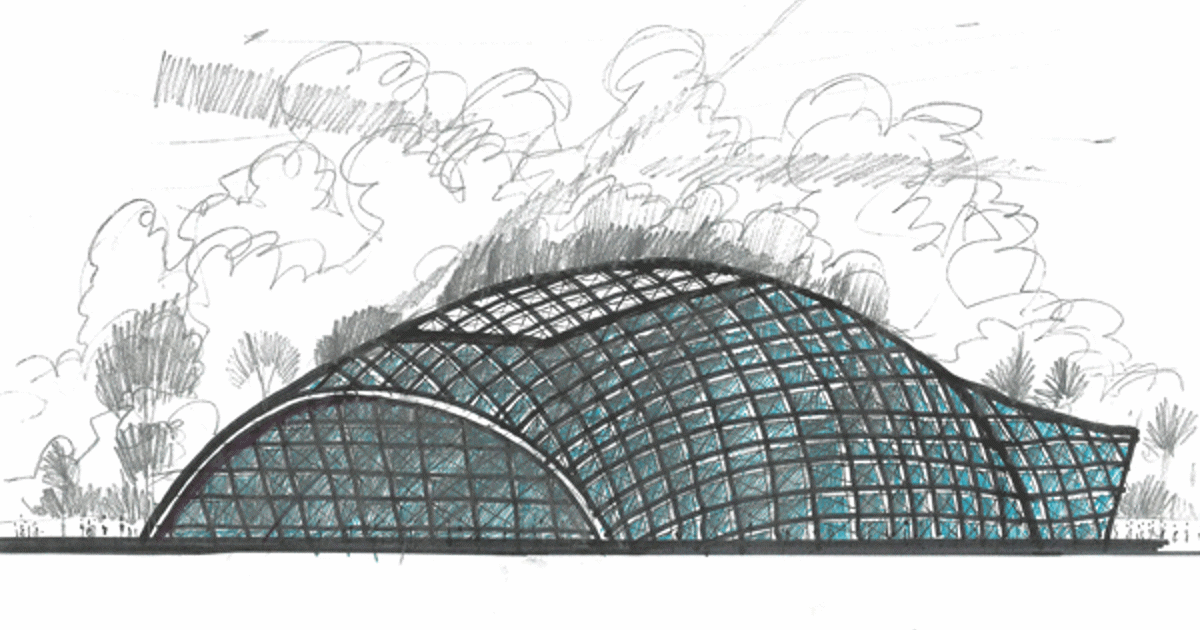This Westlake Architect Thinks a Dome Stadium Would Be Perfect for the ...