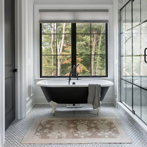 A Chateau-Style Solon Home Gives French-Modern Chic