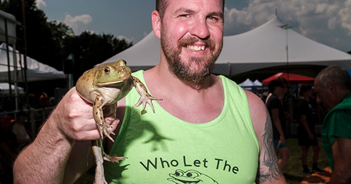 Leap Frog: Valley City Hosts Annual Frog Jump Event
