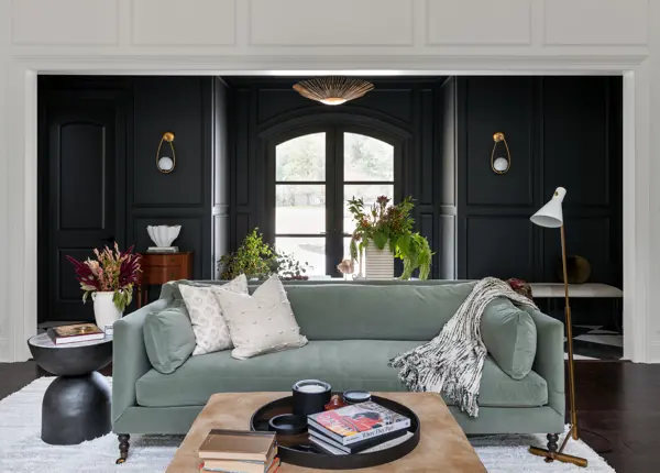 A Chateau-Style Solon Home Gives French-Modern Chic