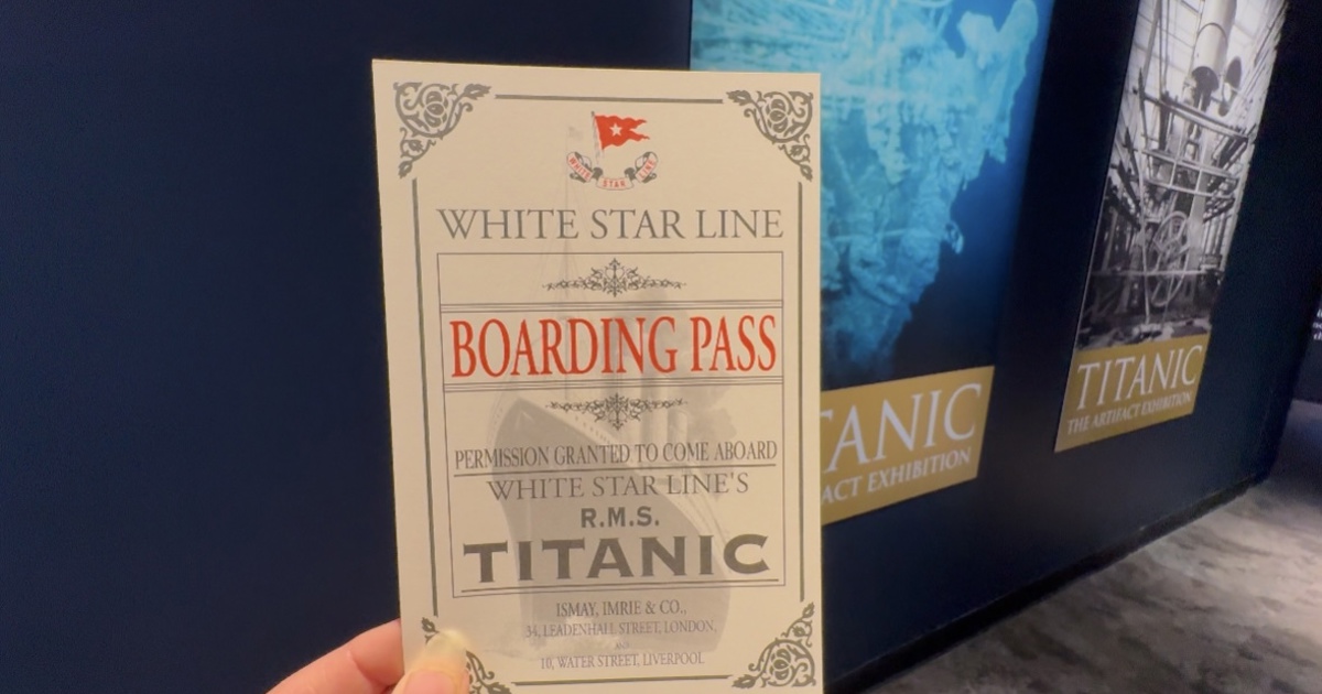 Titanic Comes to Life in New Great Lakes Science Center Exhibition