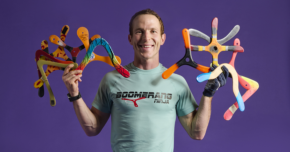 Logan Broadbent, Boomerang Champion: Most Interesting People 2026