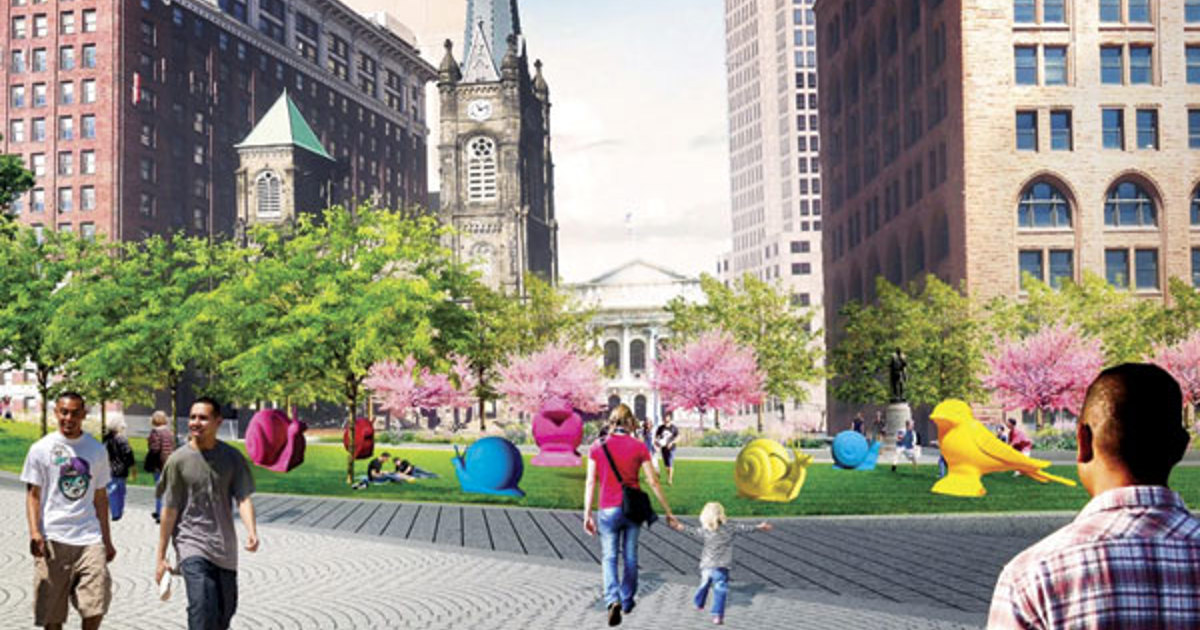 Art Beats: Temporary Pieces Beautify Downtown Cleveland